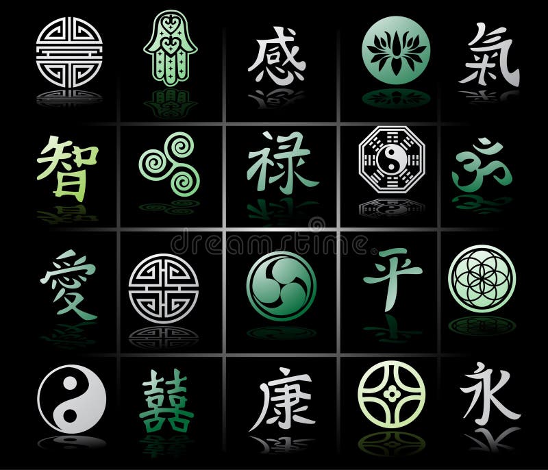 Pa Kua - Feng Shui Tool stock vector. Illustration of benefits - 26603960