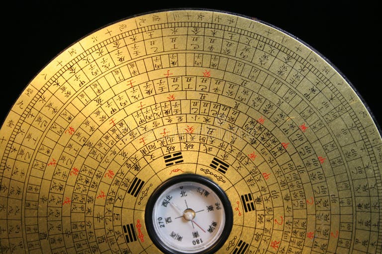 Feng Shui Compass stock image. Image of interior, shui - 5817655