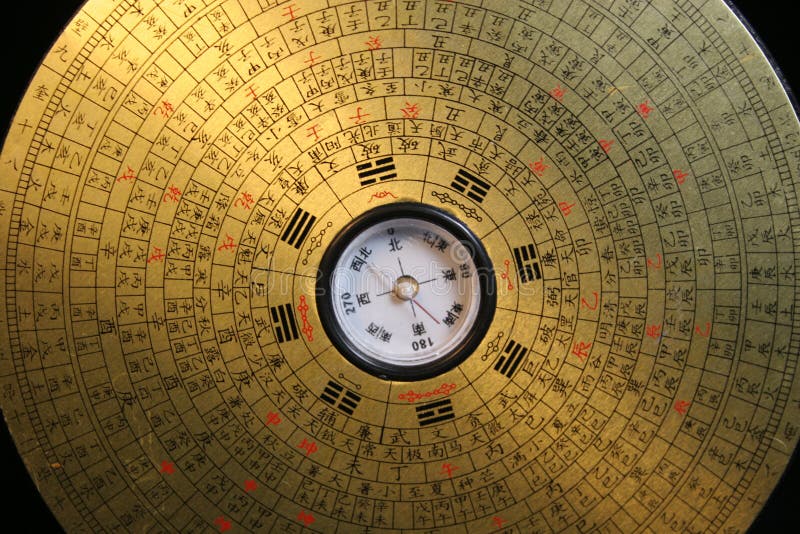 Feng Shui Compass stock image. Image of decor, north, design - 5817637