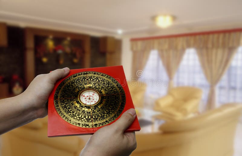 Feng shui compass stock photo. Image of luck, tradition - 40855086