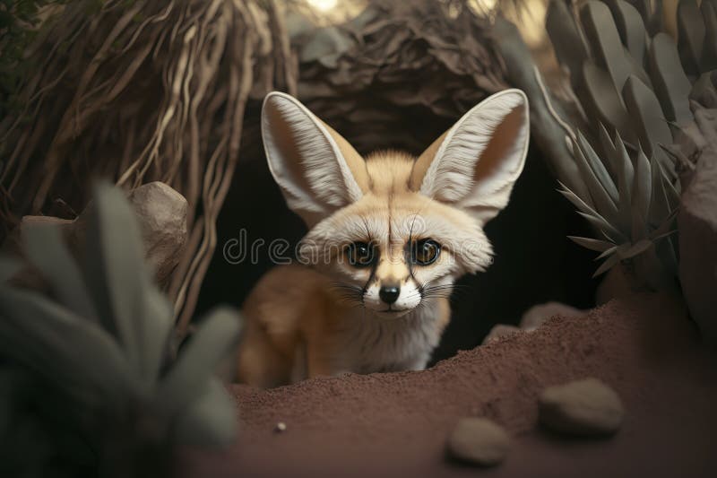 Fennec Portrait Stock Illustrations – 284 Fennec Portrait Stock ...