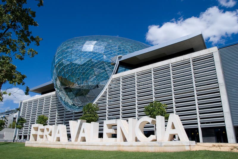 Feria Valencia Event Center Editorial Stock Photo - Image of details ...