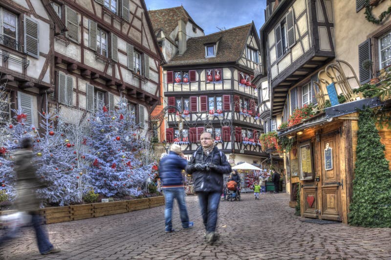 Feriados De Inverno Em Colmar Foto de Stock Editorial - Imagem de ...
