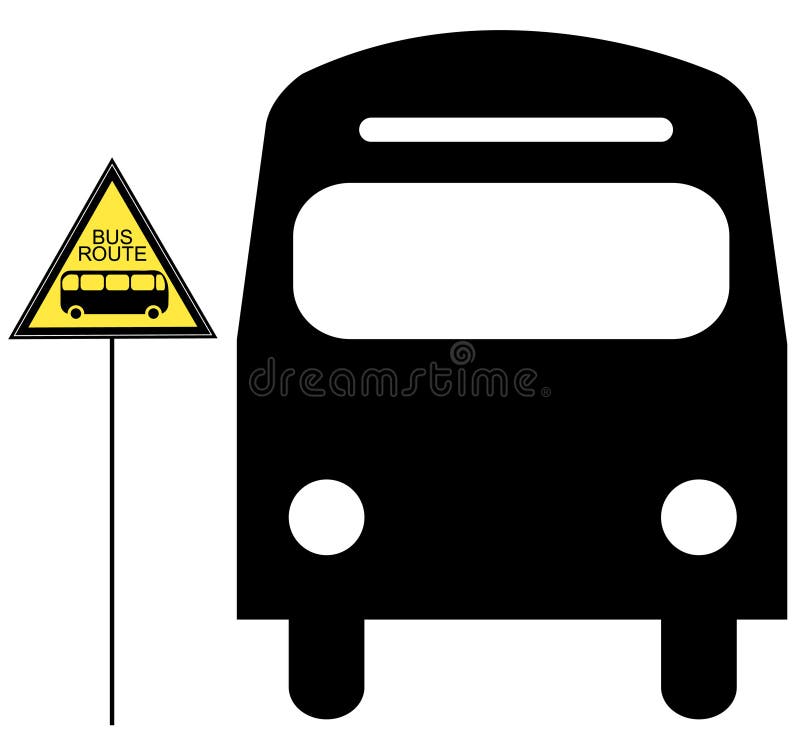 Fermata dell'autobus illustrazione vettoriale. Illustrazione di ...