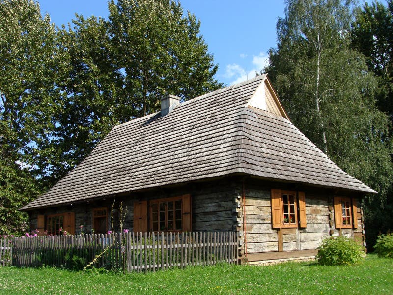 Ferme image stock. Image du ferme, village, arbre, pré - 7322353