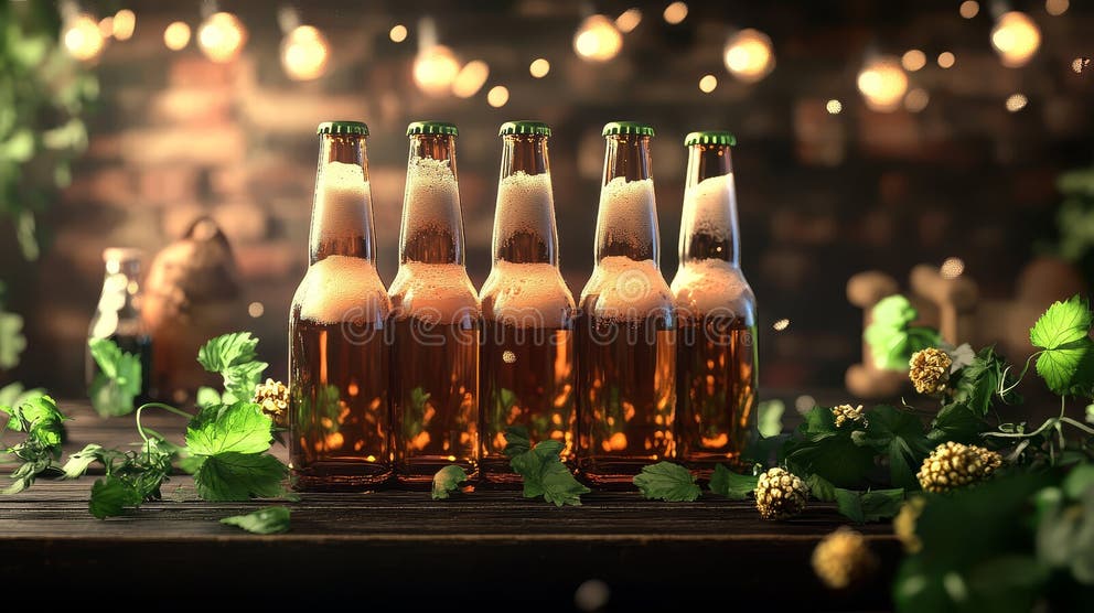 Fermentation beer bottling stock illustration. Illustration of capping ...