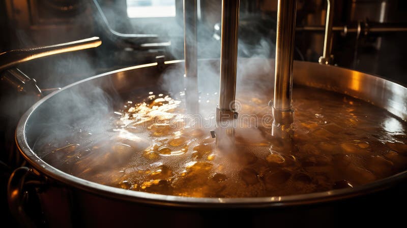 Fermentation beer kettle stock illustration. Illustration of surface ...