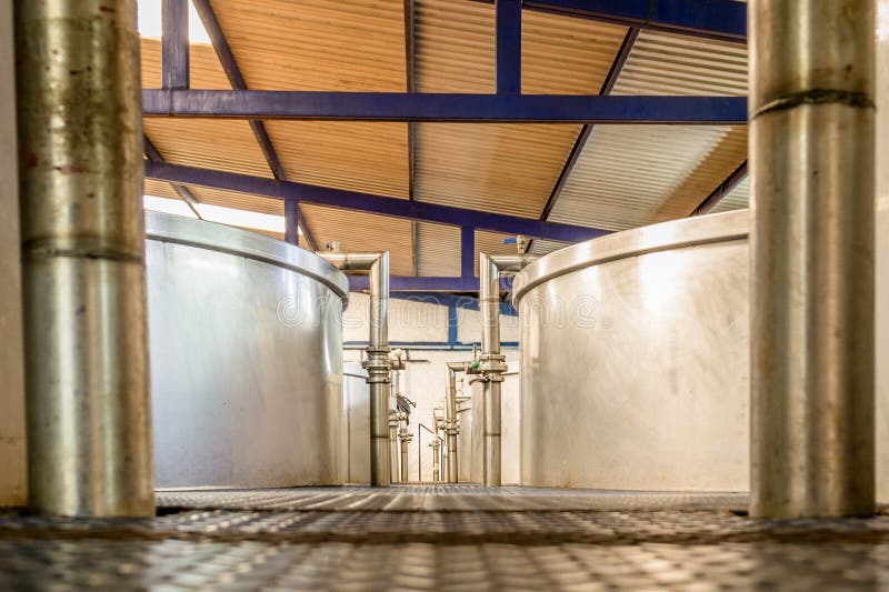 Fermentation containers stock photo. Image of making - 83249024