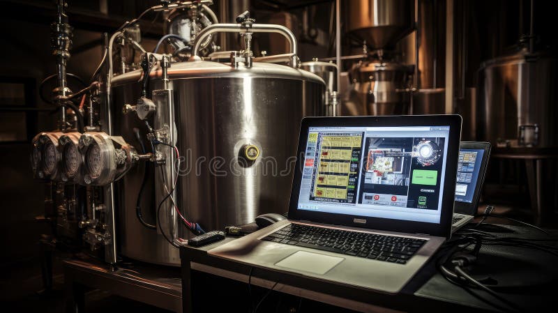 Fermentation Craft Brewery Technology Stock Photo - Image of laboratory, pasteurization: 324829204