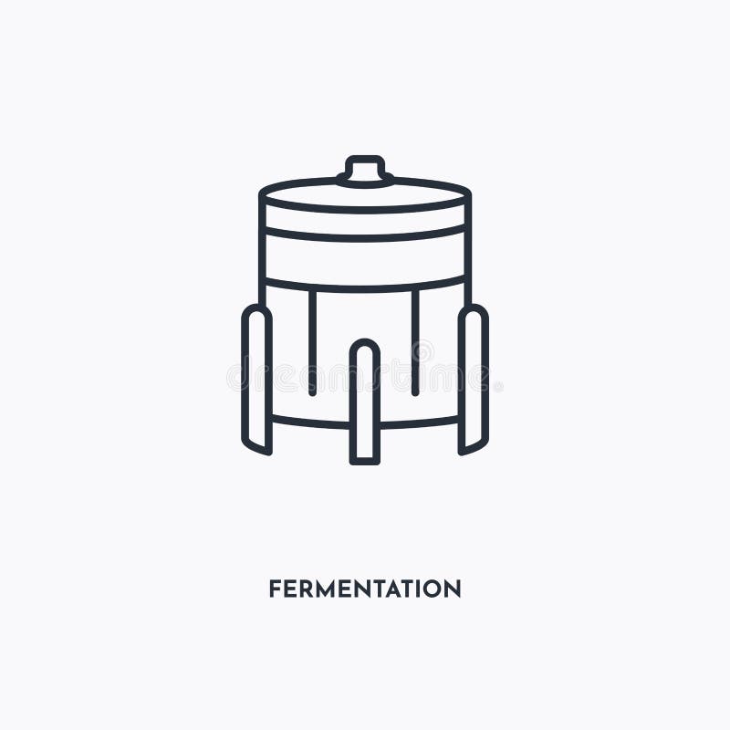 Fermentation stock vector. Illustration of acid, fermentation - 83365044