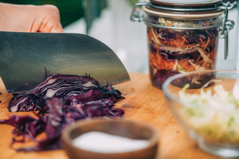 Vegetable Fermentation Process Stock Photo - Image of natural, health ...