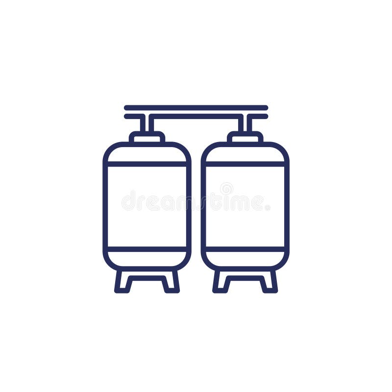 Fermentation Tanks Line Icon, Vector Stock Vector - Illustration of ...