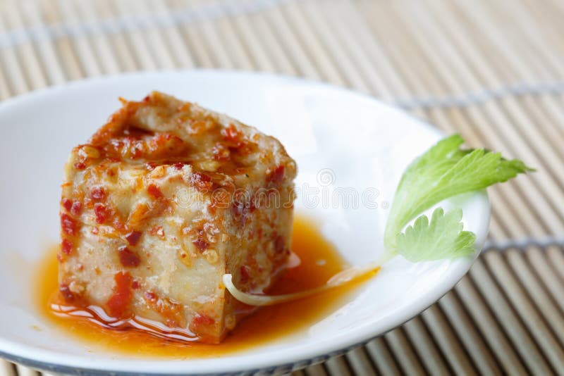 Fermented bean curd stock image. Image of celery, products - 65818731