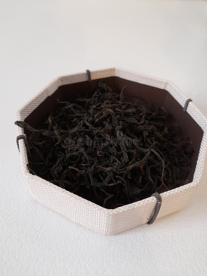 Fermented Black Leaf Tea is Delicious Stock Photo - Image of food ...