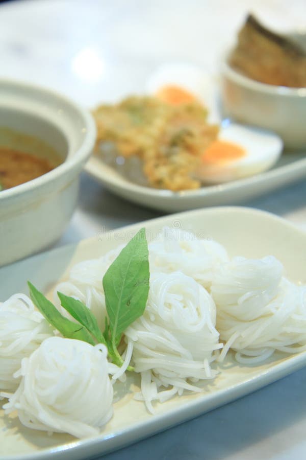 Fermented Rice Flour Noodles Stock Image - Image of food, boiled: 51770493