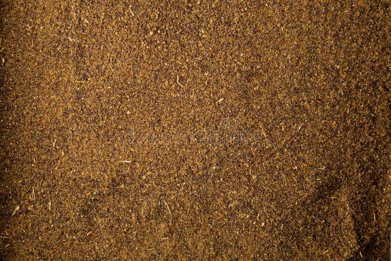 Fermented Soybean Powder Top View Stock Photo - Image of food, brown ...