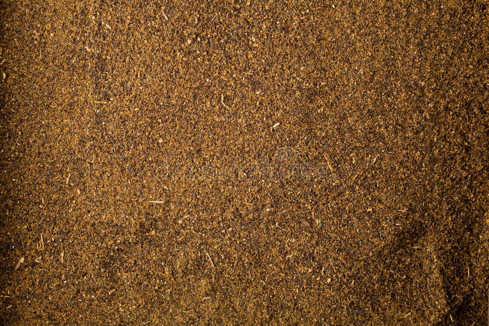 Fermented Soybean Powder Top View Stock Photo - Image of food, brown ...