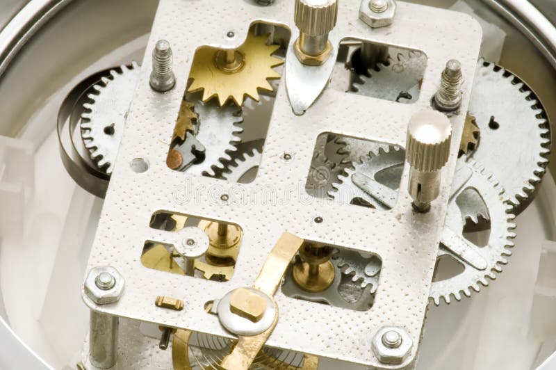 Rouage d'horloge photo stock. Image du temps, horloge - 20876056
