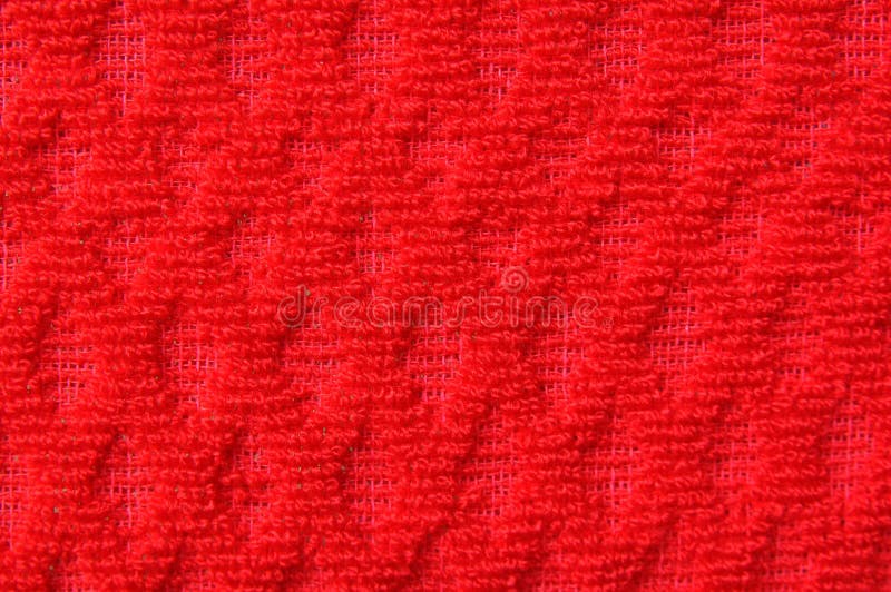 Macro Photo De Modèle Rouge De Maille De Texture De Tissu Photo stock ...