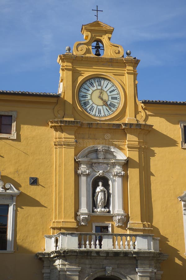 Fermo Marche Italy stock image. Image of building, city - 80880859