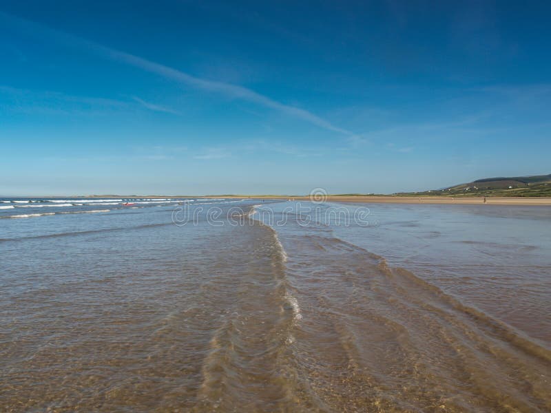 Fermoyle strand stock image. Image of ocean, lonely, summer - 51481509