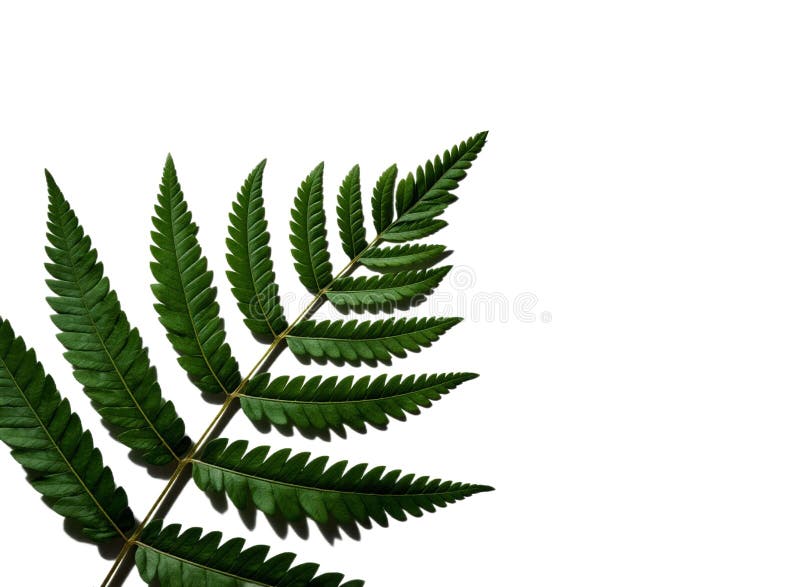 Fern Branch Illustration on Transparent Background - Illustration, AI ...