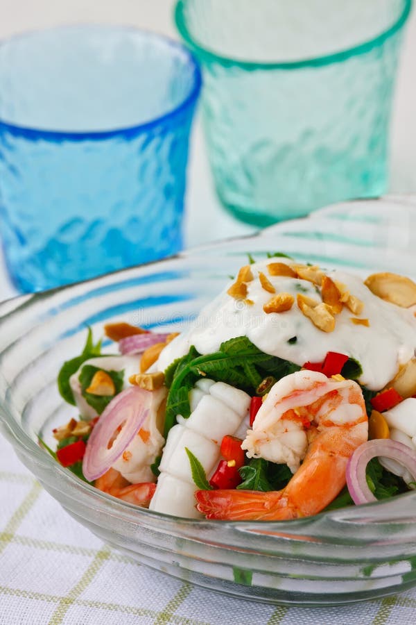 Fern salad stock image. Image of vegetable, coconut, organic - 19478869