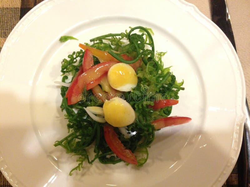 Fern salad stock photo. Image of philippines, travel - 80299762