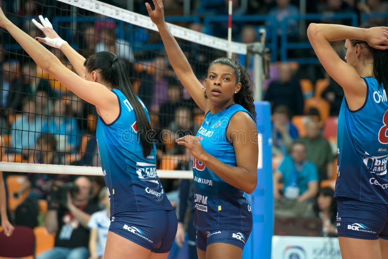 Fernanda Garay Rodriguez (Dynamo (MSC) 16 Redaktionelles Stockfoto ...