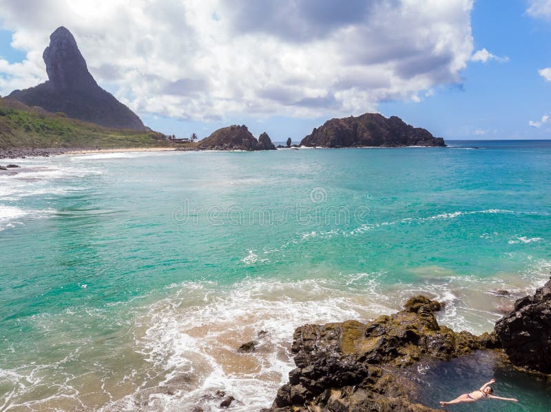 Fernando De Noronha, Brazil Editorial Stock Image - Image of island ...