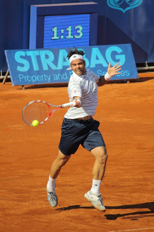 Fernando Gonzales - Prague Open 2011 Editorial Photo - Image of hitting ...