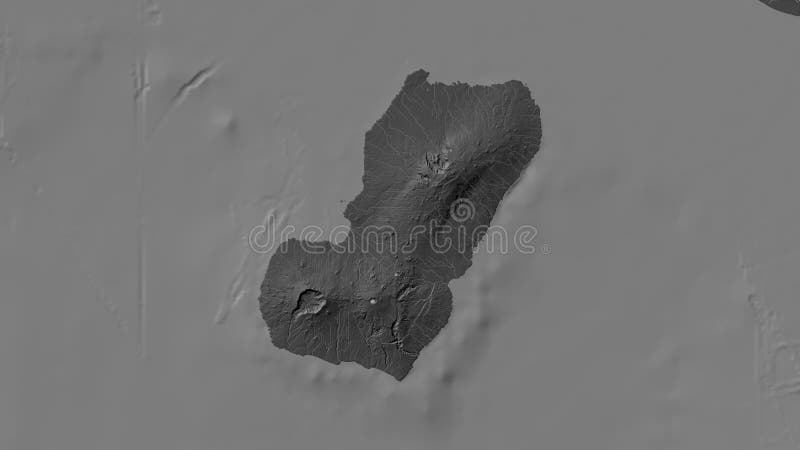 Fernando Poo Island. Equatorial Guinea. Bilevel Stock Illustration ...