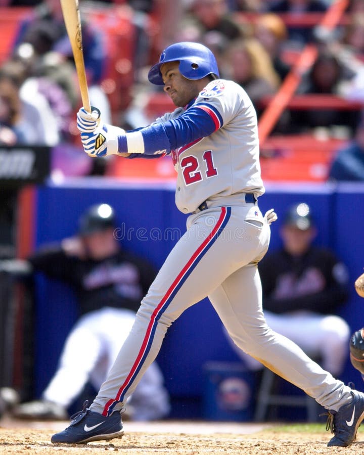 Fernando Tatis, Montreal Expos Third Baseman Editorial Photography ...