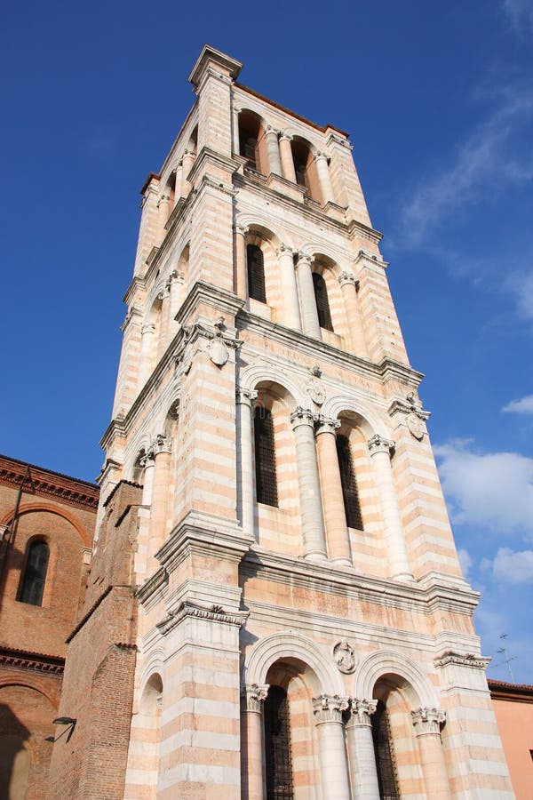 Ferrara cathedral stock image. Image of church, intricate - 19693381