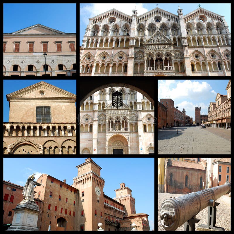 Ferrara Collection stock image. Image of explore, savonarola - 19199293