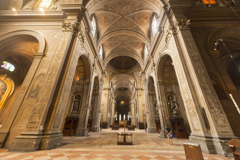 Ferrara (Italy), Cathedral stock photo. Image of architecture - 47958594