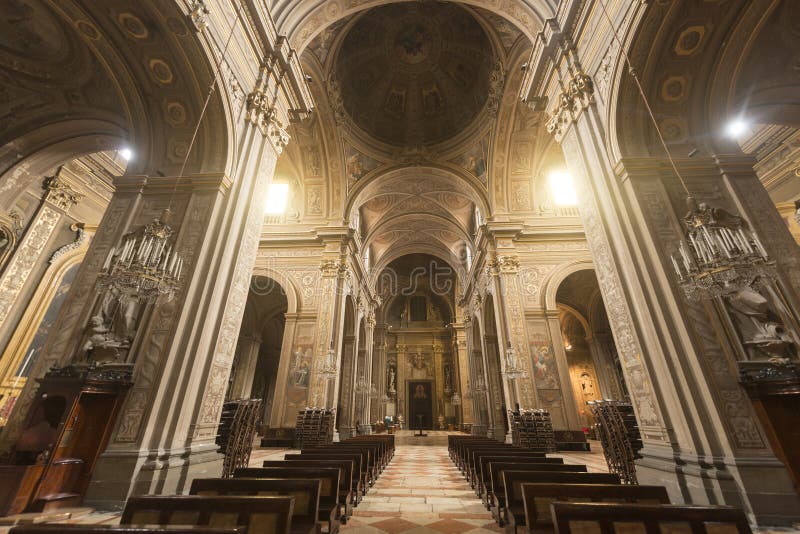 Ferrara (Italy), Cathedral stock image. Image of cathedral - 48933353