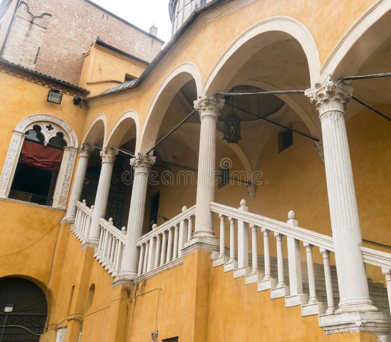 Ferrara (Italy) stock photo. Image of medieval, europe - 52393496
