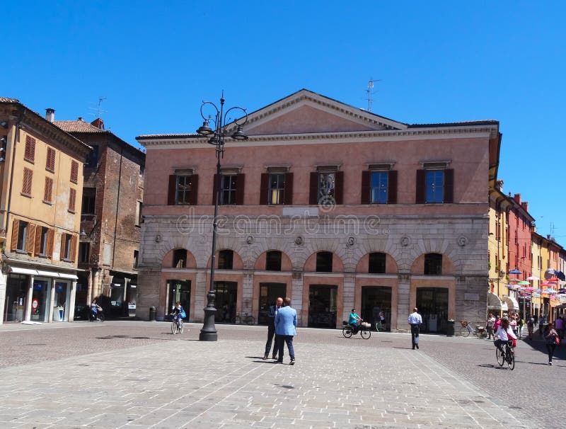 Ferrare, Italie image éditorial. Image du italie, cycle - 61866110