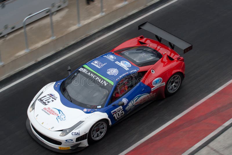 Ferrari 458 FIA GT Pit-stop Editorial Photo - Image of ferrari, turing ...
