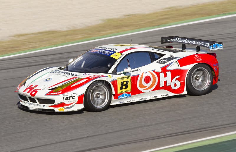 Ferrari 458 GT Italia editorial photography. Image of motorsports ...