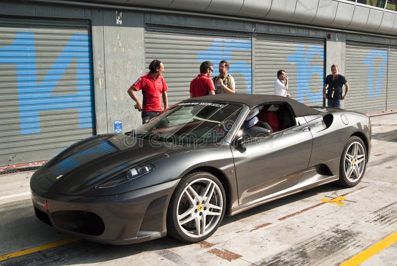 Ferrari at Autodromo Di Monza Editorial Photography - Image of fast ...