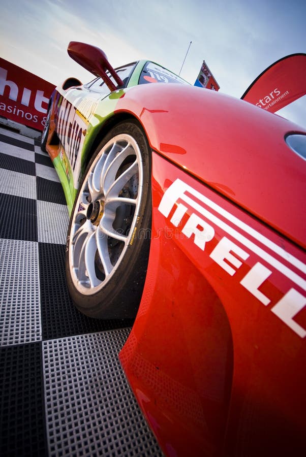 Ferrari at Autodromo Di Monza Editorial Photography - Image of italy ...
