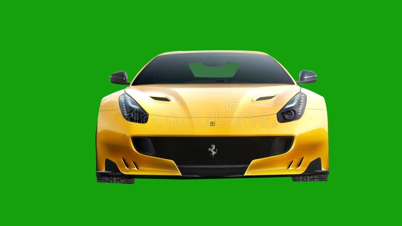 Ferrari logo 3d editorial photo. Illustration of silhouette - 270781306