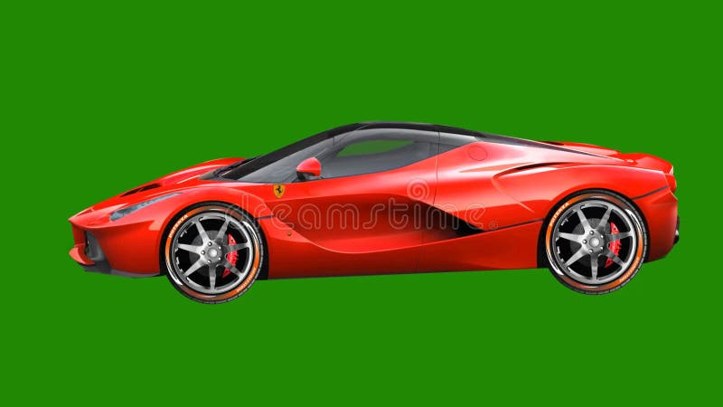 Ferrari logo 3d editorial photo. Illustration of silhouette - 270781306