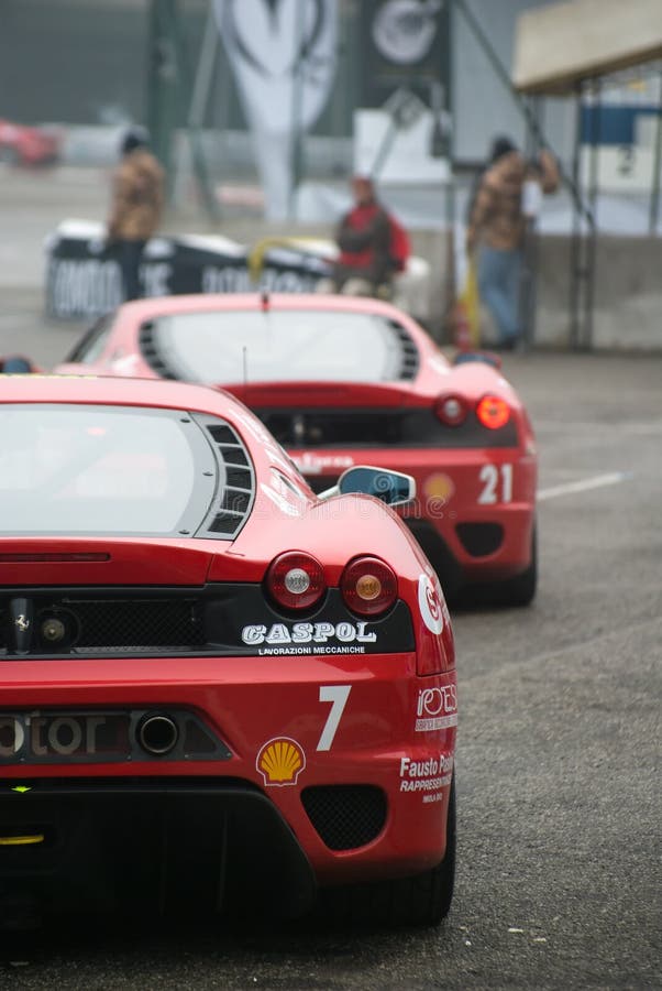 Ferrari Challenge Shell Cup,motor Show Bologna Editorial Photography ...