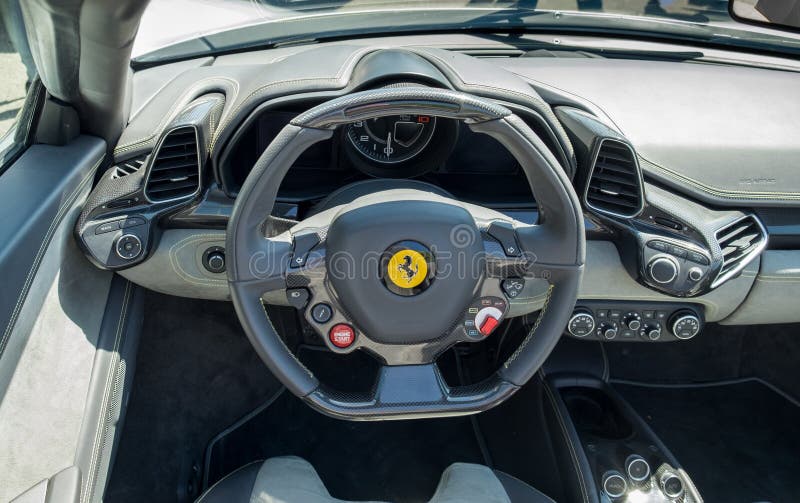 551 Ferrari Dashboard Interior Stock Photos - Free & Royalty-Free Stock ...
