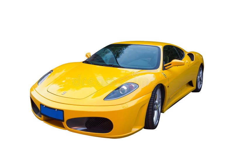 Red Ferrari editorial stock image. Image of acceleration - 40154884