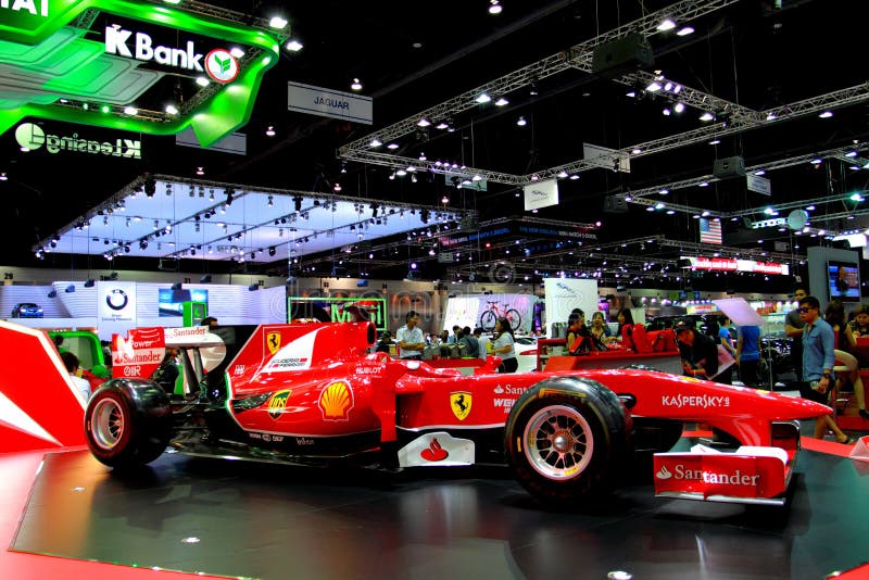 Ferrari F1 Racing car editorial photography. Image of automobile - 48034777