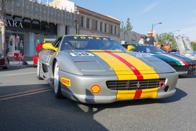 Ferrari 380 GTS Su Esposizione Fotografia Editoriale - Immagine di ...